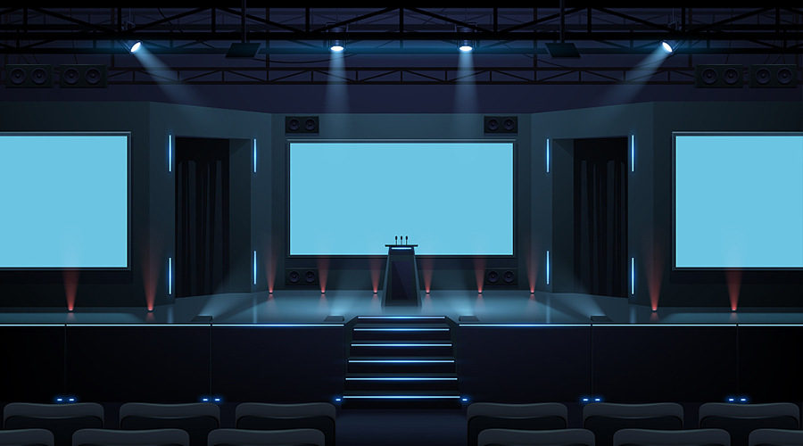 How to use a video wall to create a perfect audio-visual experience in the auditorium? - iSEMC